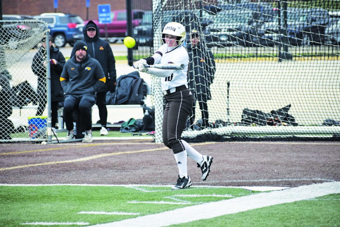 SMSU SOFTBALL: Mustangs open crucial weekend with sweep of UMC | News ...